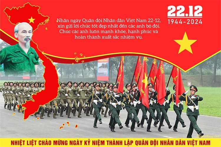 thiệp chúc mừng quân đội nhân dân việt nam