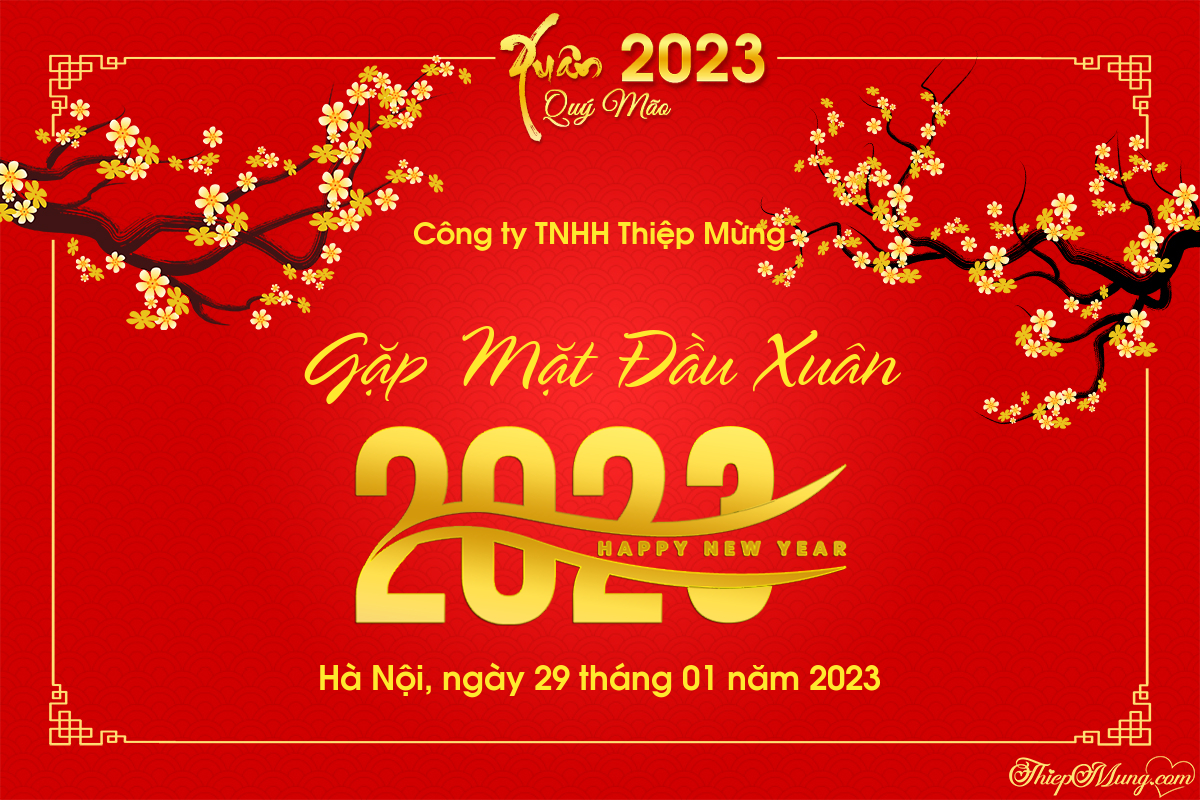 Tạo Banner Sự Kiện Tết Quý Mão 2023
